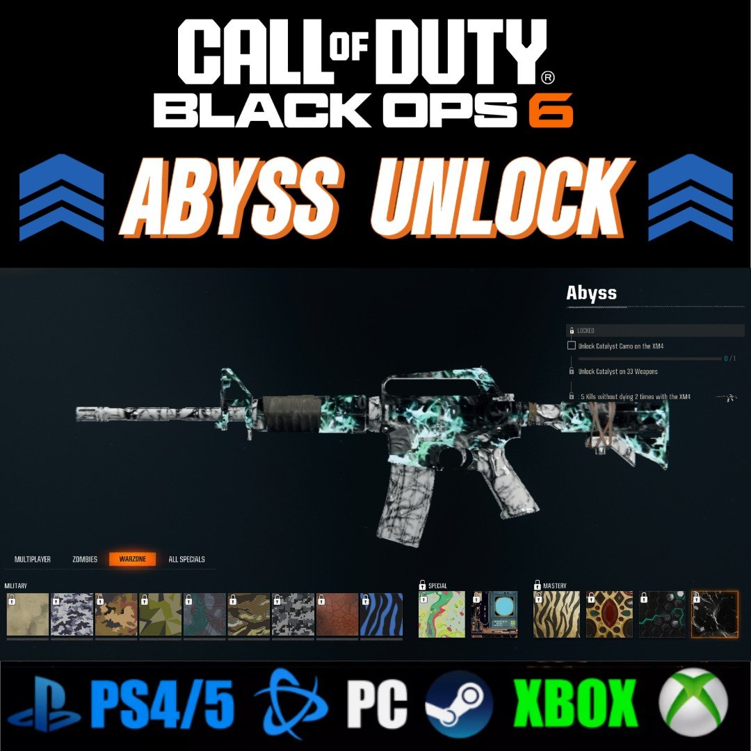 Call of Duty Black Ops 6 Abyss Camo Unlock – AQGameZone